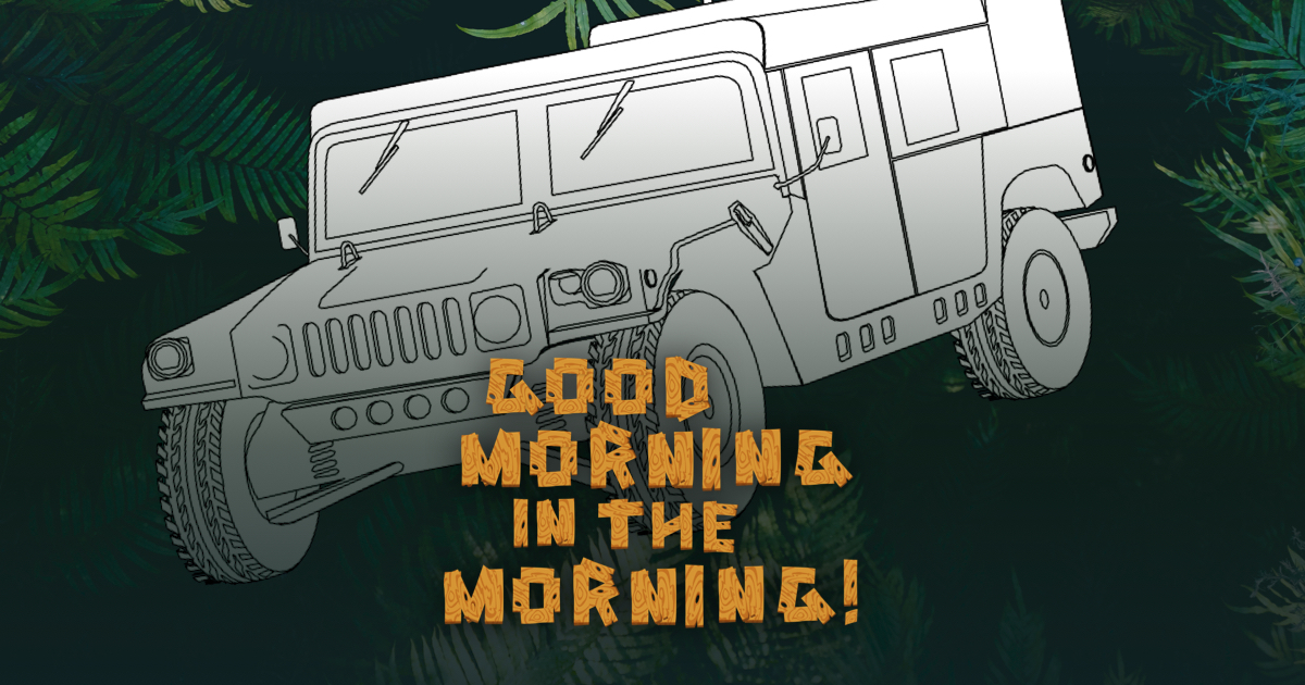 GMITM082 – The Hummer Angle – Good Morning in the Morning!